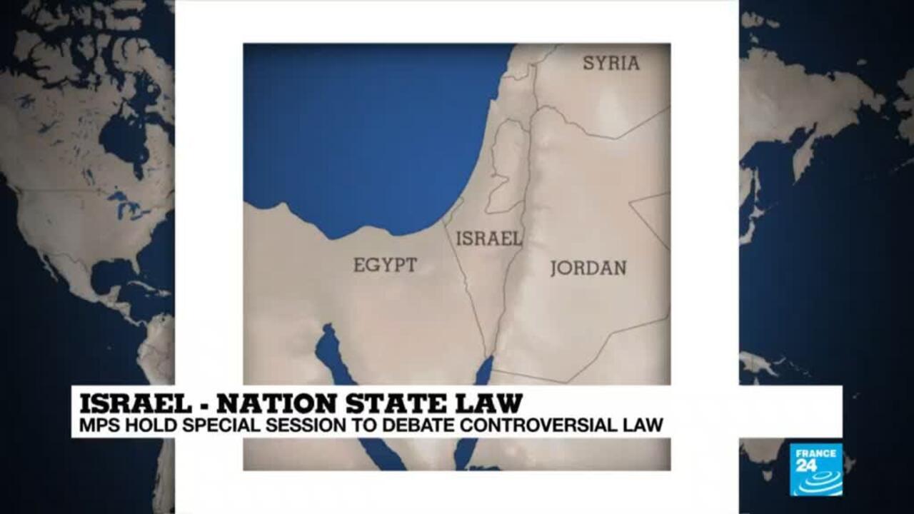 Knesset holds special session on controversial Israel nation state law ...