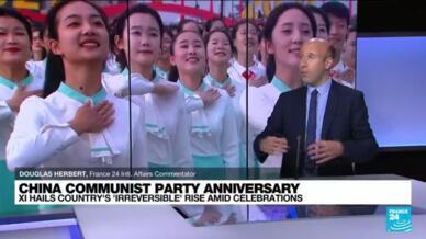 Xi hails 'irreversible' rise of China at 100th birthday of Communist ...
