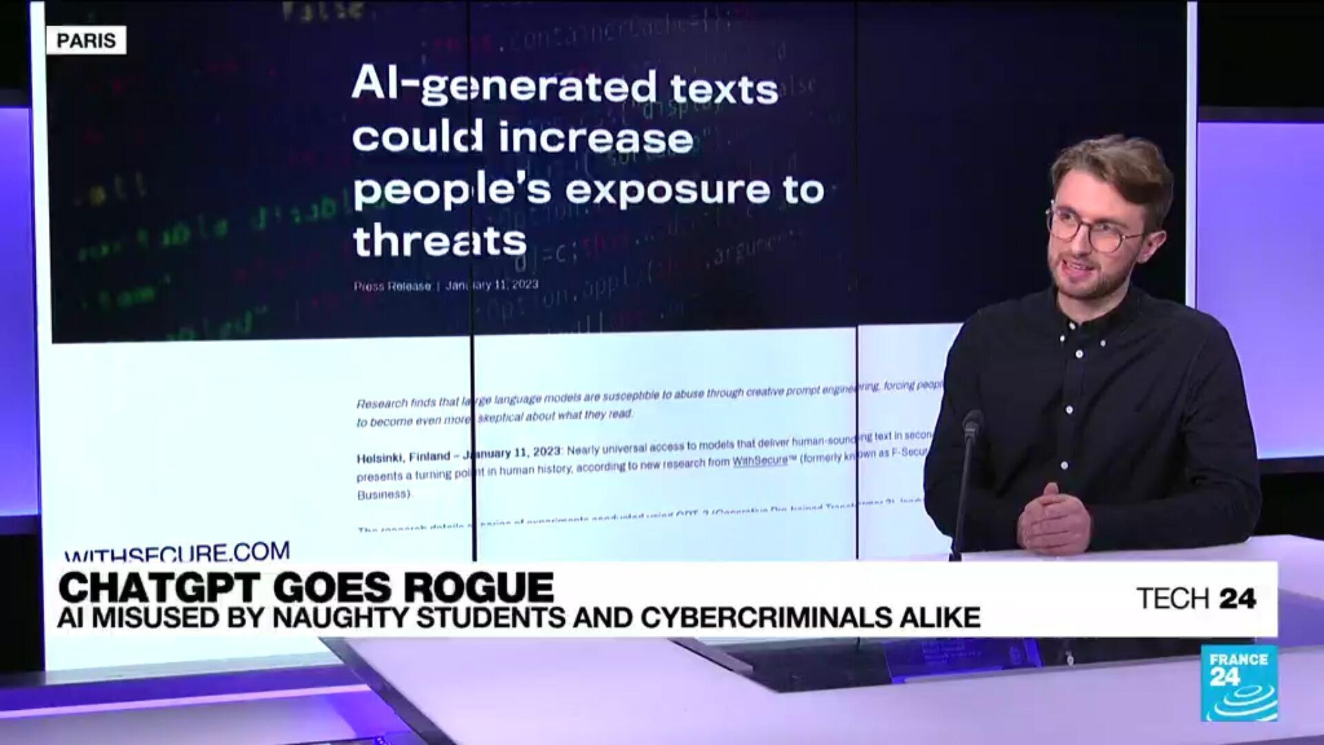 ChatGPT: Cybercriminals salivate over world-beating AI chatbot - Tech 24