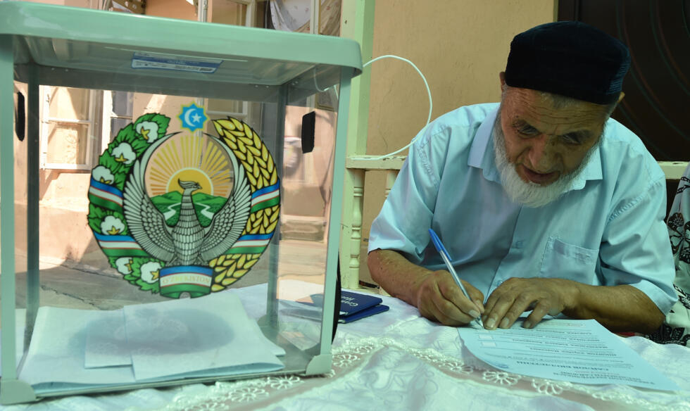 Uzbekistan president set to cement rule as voting ends