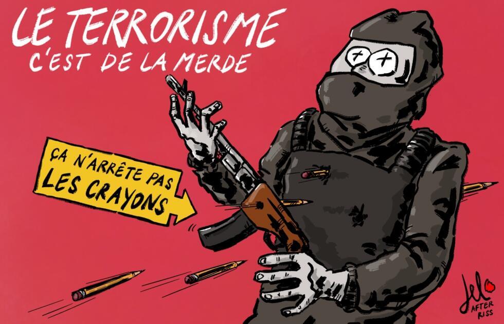 Cartoonists commemorate the Charlie Hebdo attacks, 10 years on