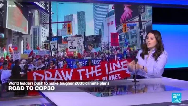 World leaders push to make tougher 2035 climate plans ahead of COP30 - France 24