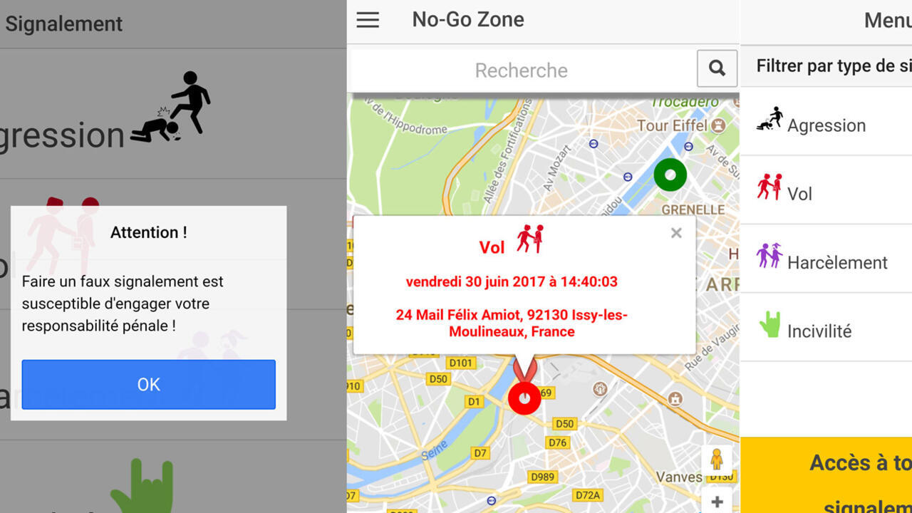 Mais qu'est-ce c'est que cette appli "No-Go Zone" qui liste les "zones ...