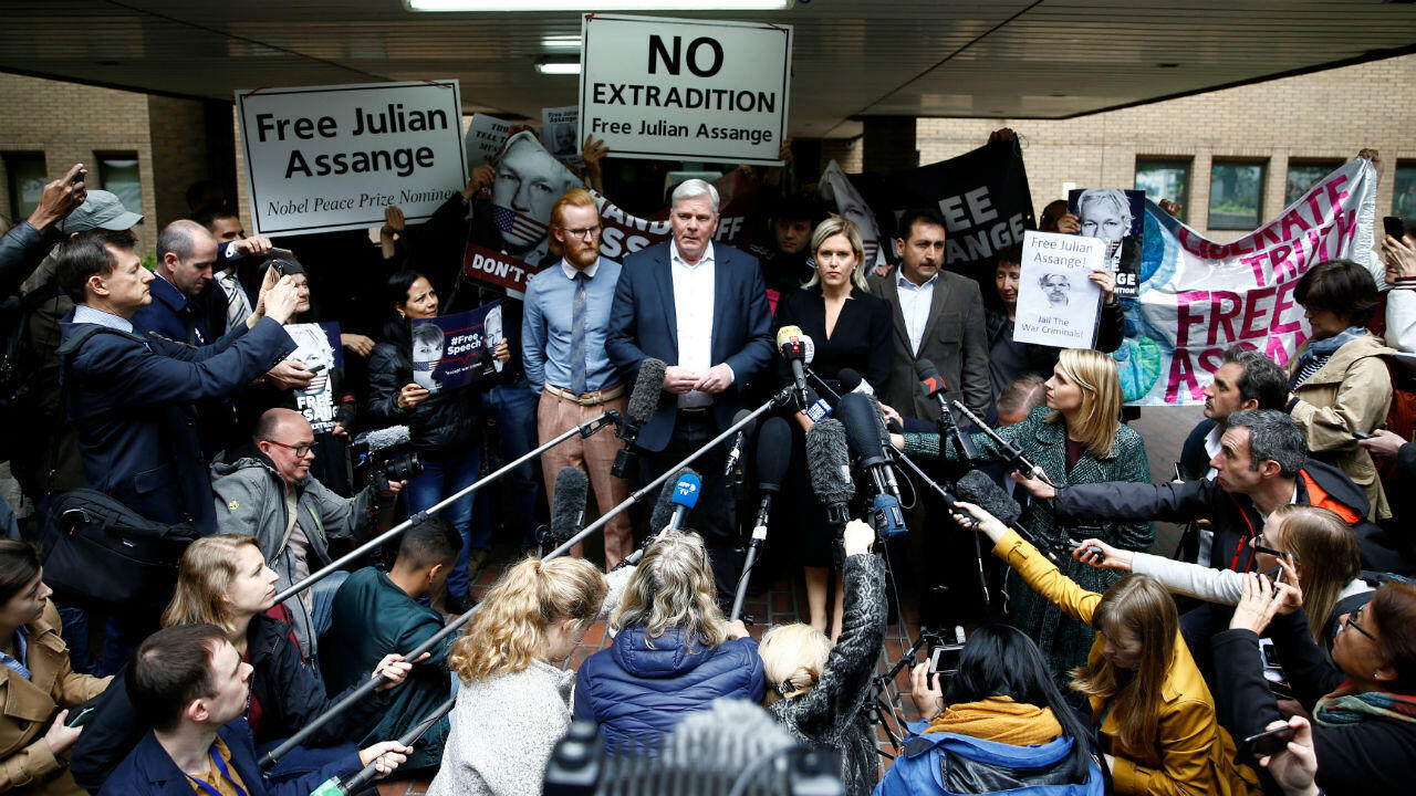 Assange deniega la petición de EE. UU. tras el inicio del proceso de su ...