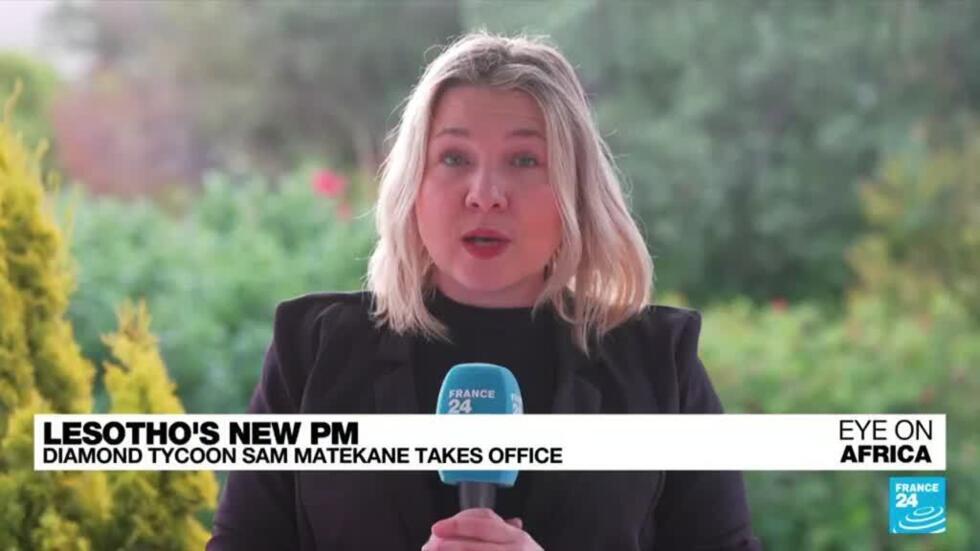 Lesotho's new PM: Diamond tycoon Sam Matekane takes office - France 24