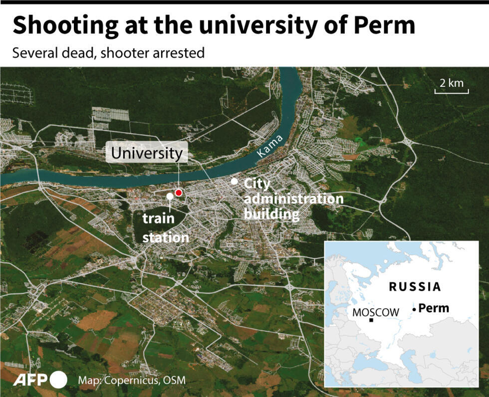 Rare campus massacre shakes Russian city - France 24