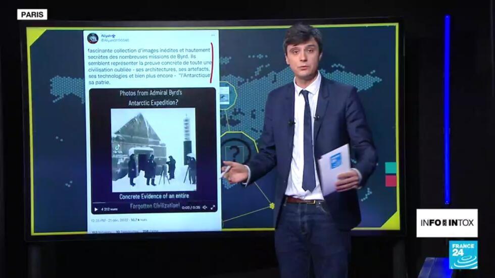 Fausse civilisation perdue en Antarctique : l'intelligence artificielle, source d'infox - Info ...