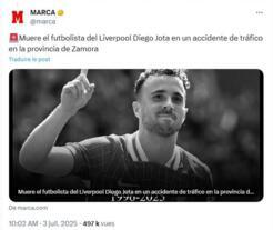 L'attaquant portugais de Liverpool Diogo Jota meurt dans un accident de la route