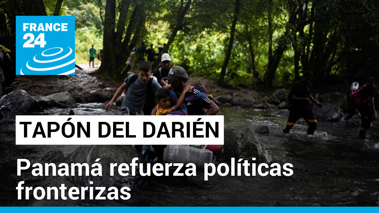 El tránsito por el Tapón del Darién, una peligrosa ruta fronteriza ...