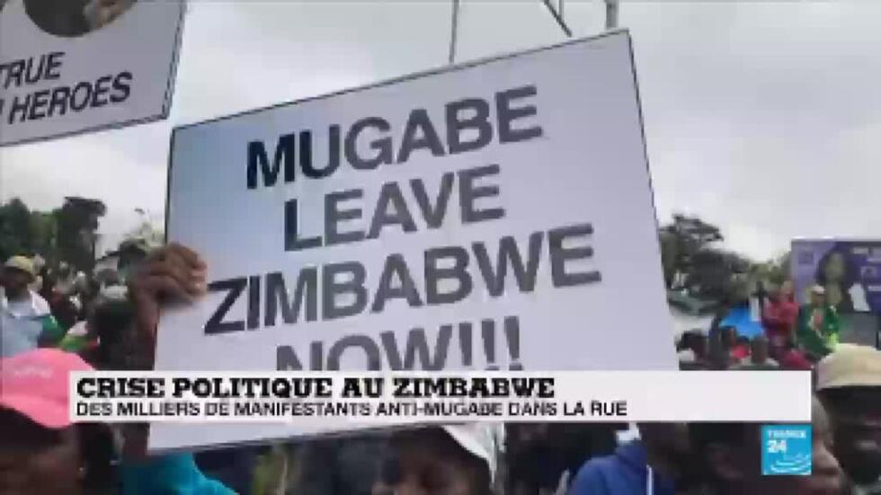 Manifestation historique au Zimbabwe pour en finir avec l'ère Mugabe