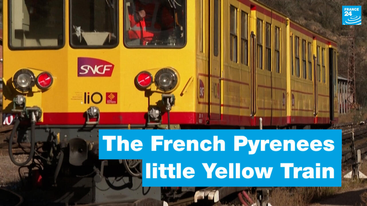 The French Pyrenees' little Yellow Train chugging past centenary ...