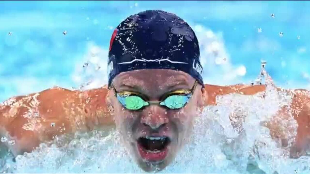 Paris Olympics: French swimmer Léon Marchand scores two gold medals ...
