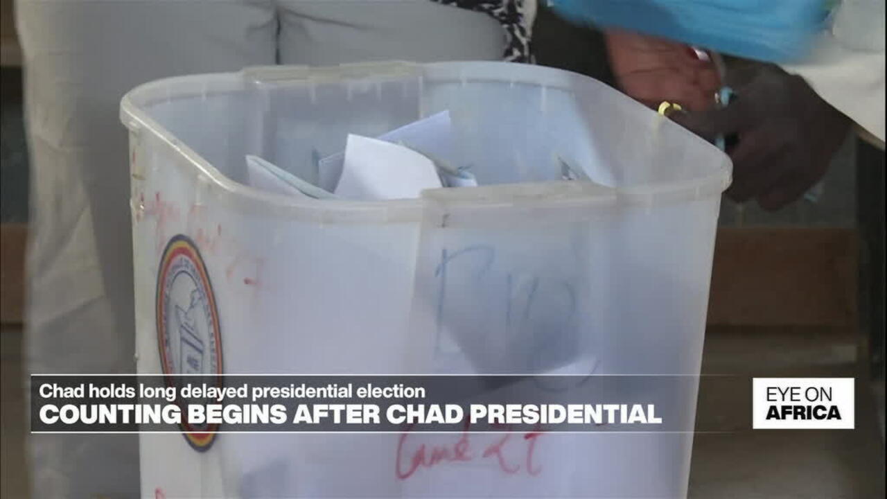 Vote-counting begins after Chad's presidential election - Eye on Africa