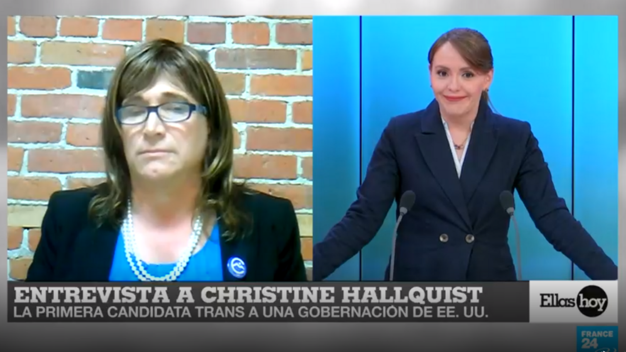 Ser transgénero y aspirante a una gobernación de EE. UU.: Christine ...