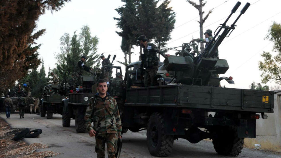 Russia-backed Syrian forces advance on rebels