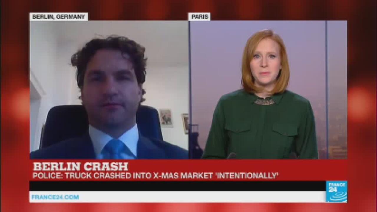 Berlin Christmas market attack : interview Yan St-Pierre - France 24