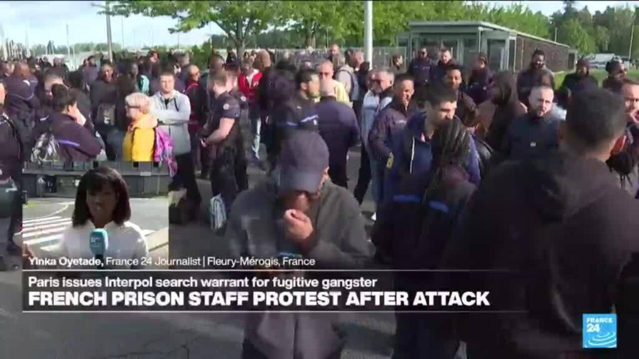 French prison staff will continue tomorrow after prison-break gang that ...