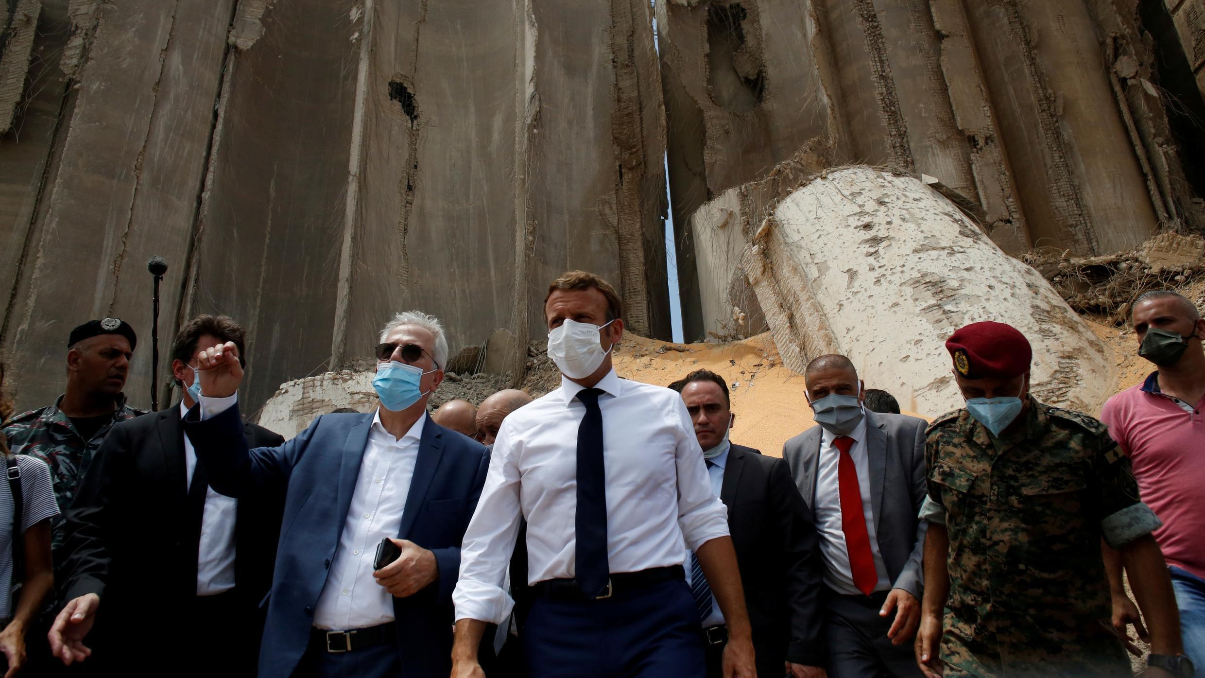 Emmanuel Macron viajará nuevamente a Líbano para insistir en un cambio ...