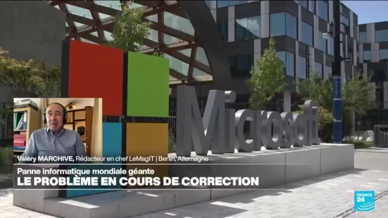 Panne informatique mondiale : quel sera l'impact économique ? - France 24