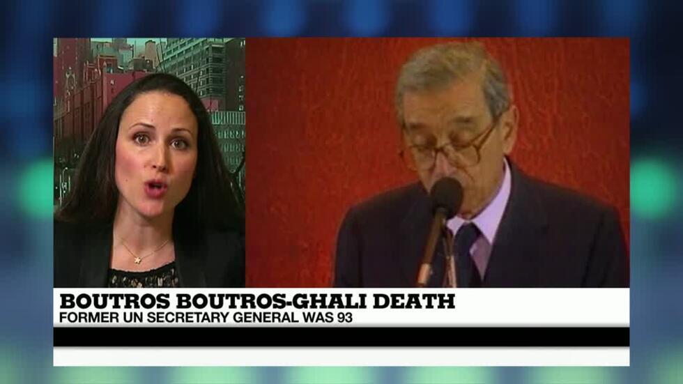 Former UN secretary-general Boutros Boutros-Ghali dies at 93