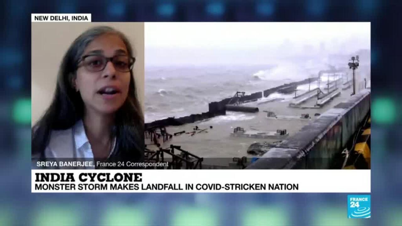 India cyclone: Monster storm makes landfall in Gujarat state - France 24