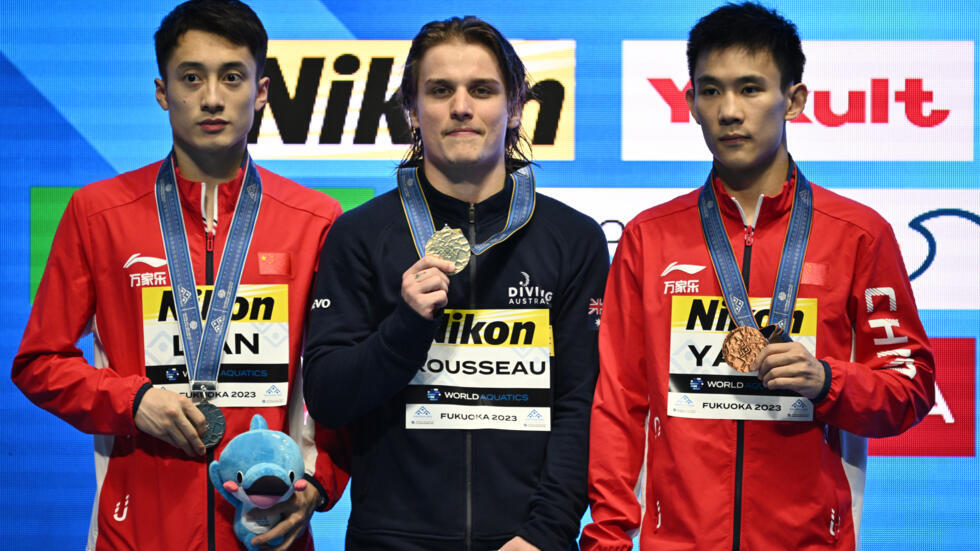 Australia's Rousseau denies China diving clean sweep