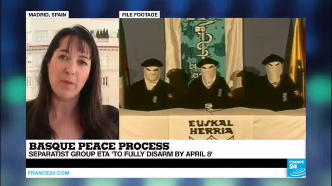 Spain: Basque separatist group ETA 'to fully disarm by April 8' - France 24