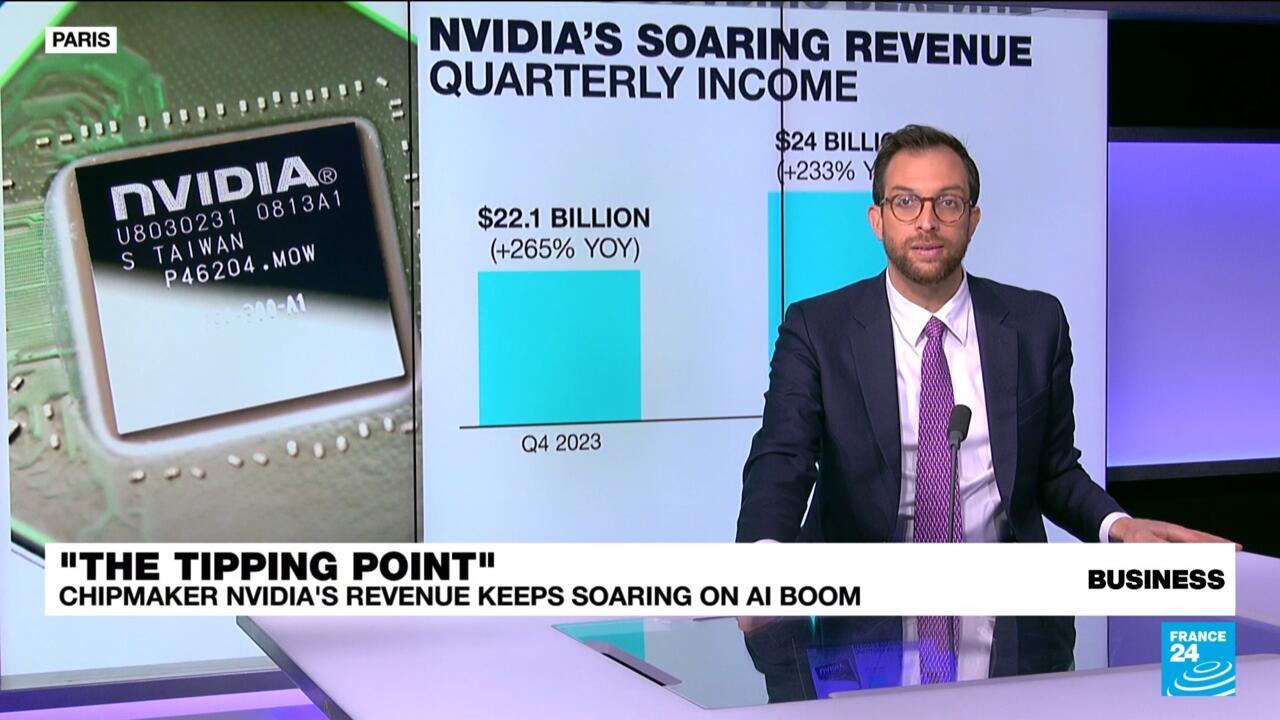 US chipmaker Nvidia's revenue continues to soar amid AI boom - Business