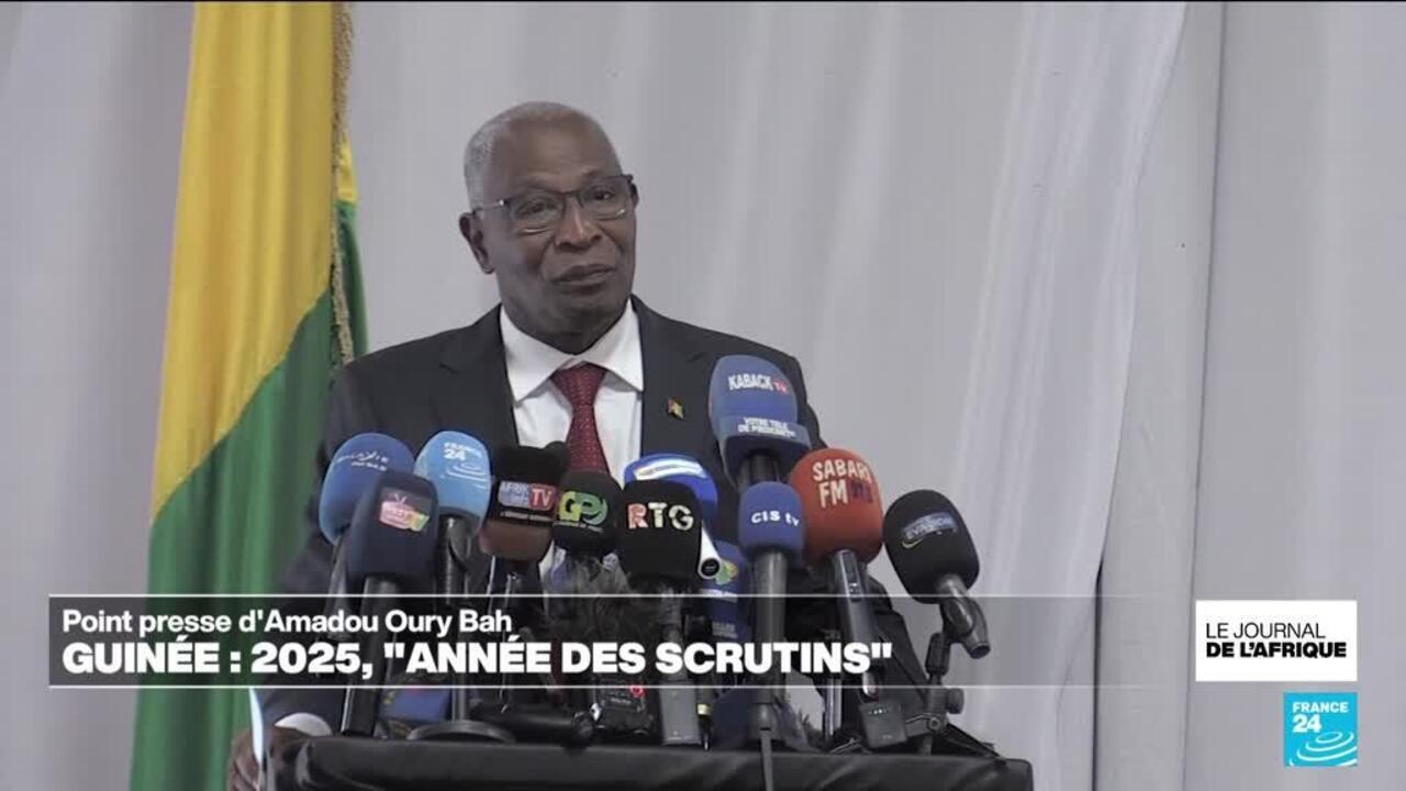 Guinée : 2025, "année des scrutins" - Journal de l'Afrique - France 24