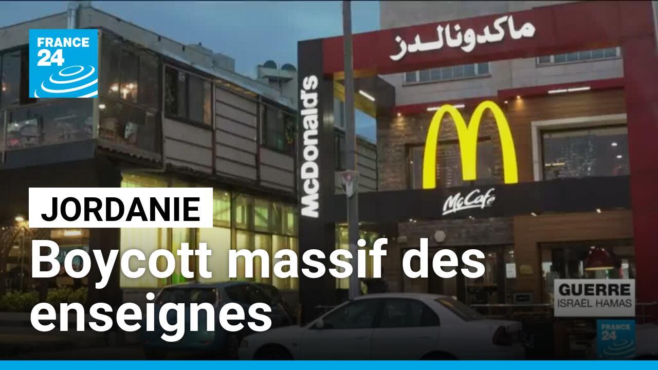 En Jordanie, un boycott massif des enseignes américaines - France 24
