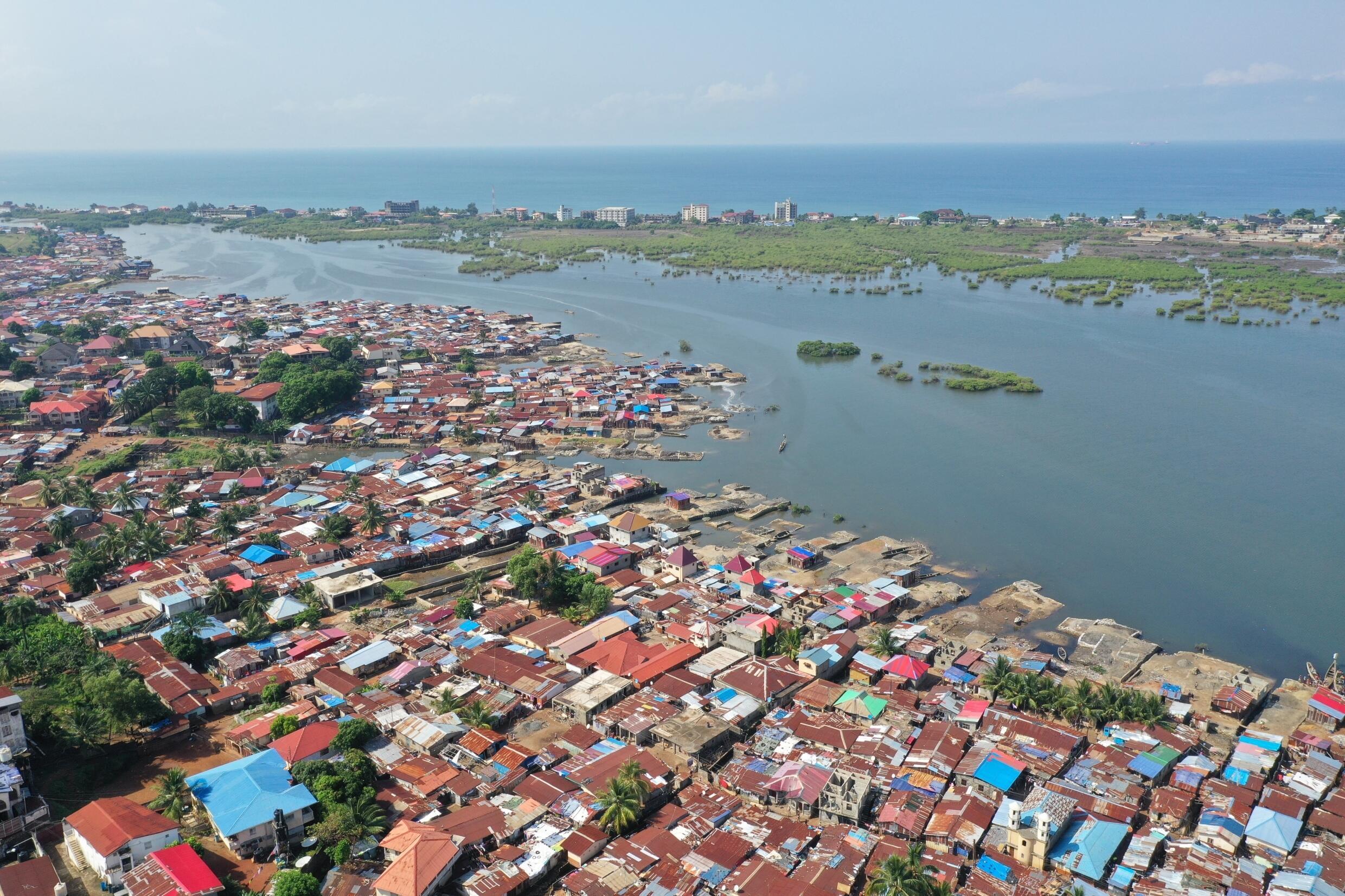 In Sierra Leone, the people fighting the sea to build a home