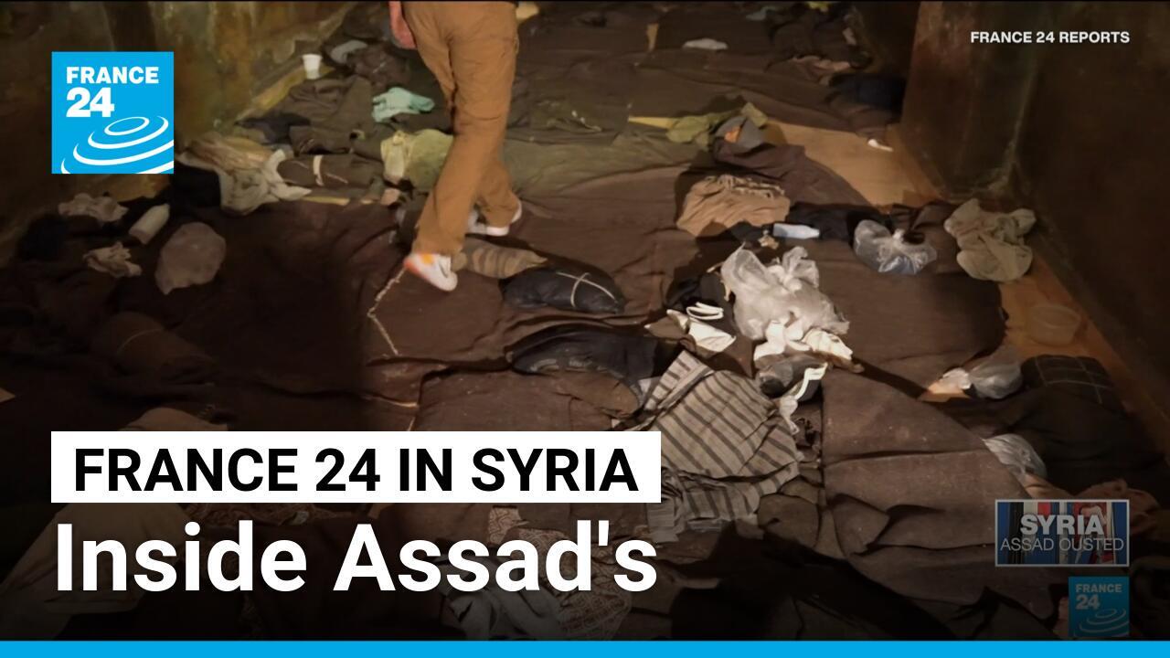 France 24 in Syria: Inside the Assad regime's brutal prisons - France 24