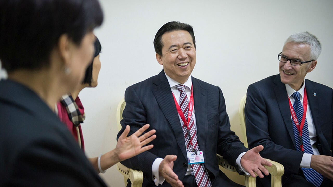 China admite que tiene detenido al presidente de Interpol, Meng Hongwei