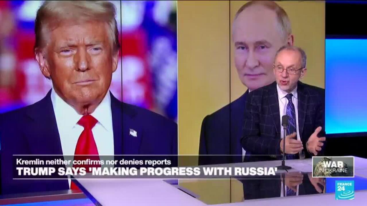 Trump says he spoke to Putin, Kremlin can’t ‘confirm nor deny’ - France 24