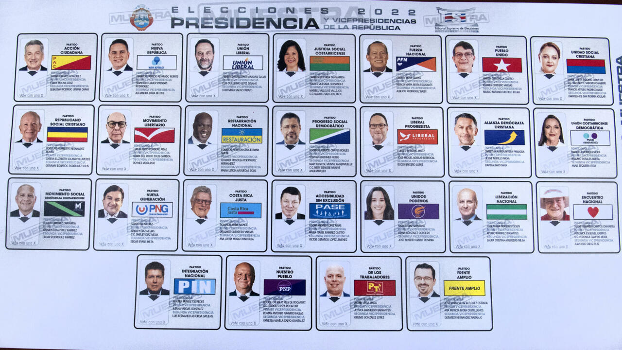 Con 25 candidatos a la Presidencia, Costa Rica inicia el año electoral ...
