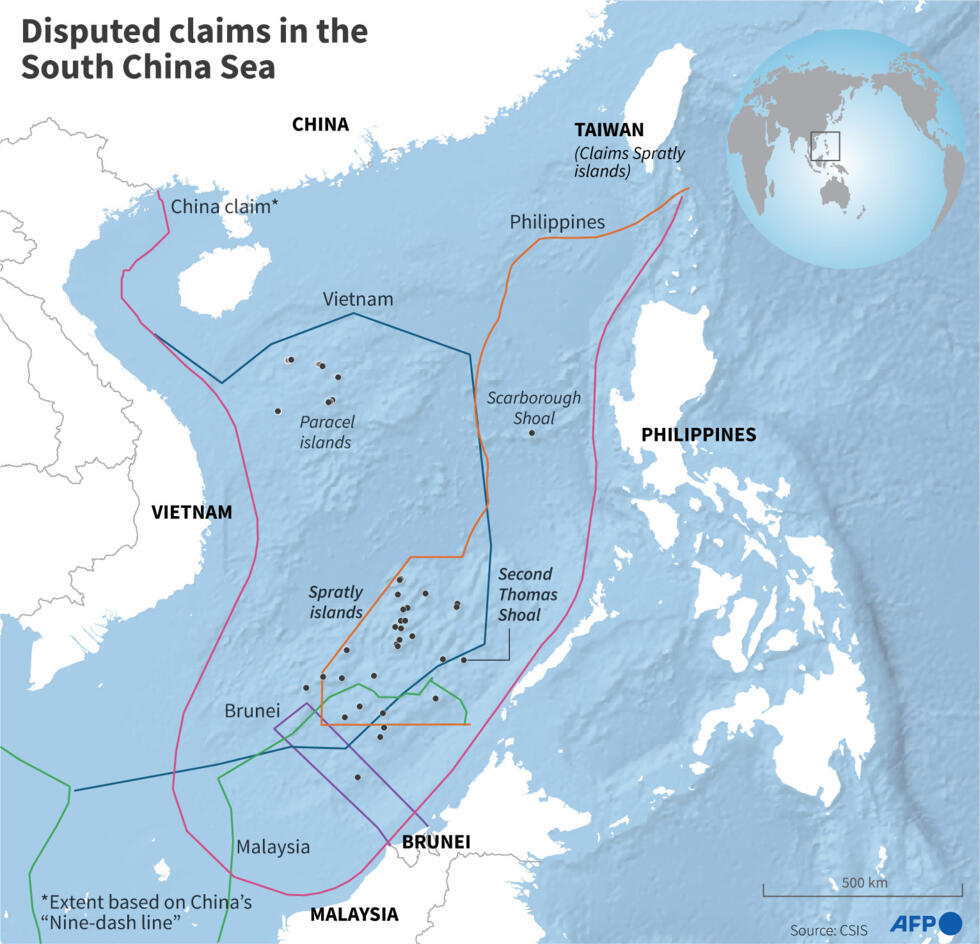 Philippines accuses China of 'dangerous' actions in South China Sea
