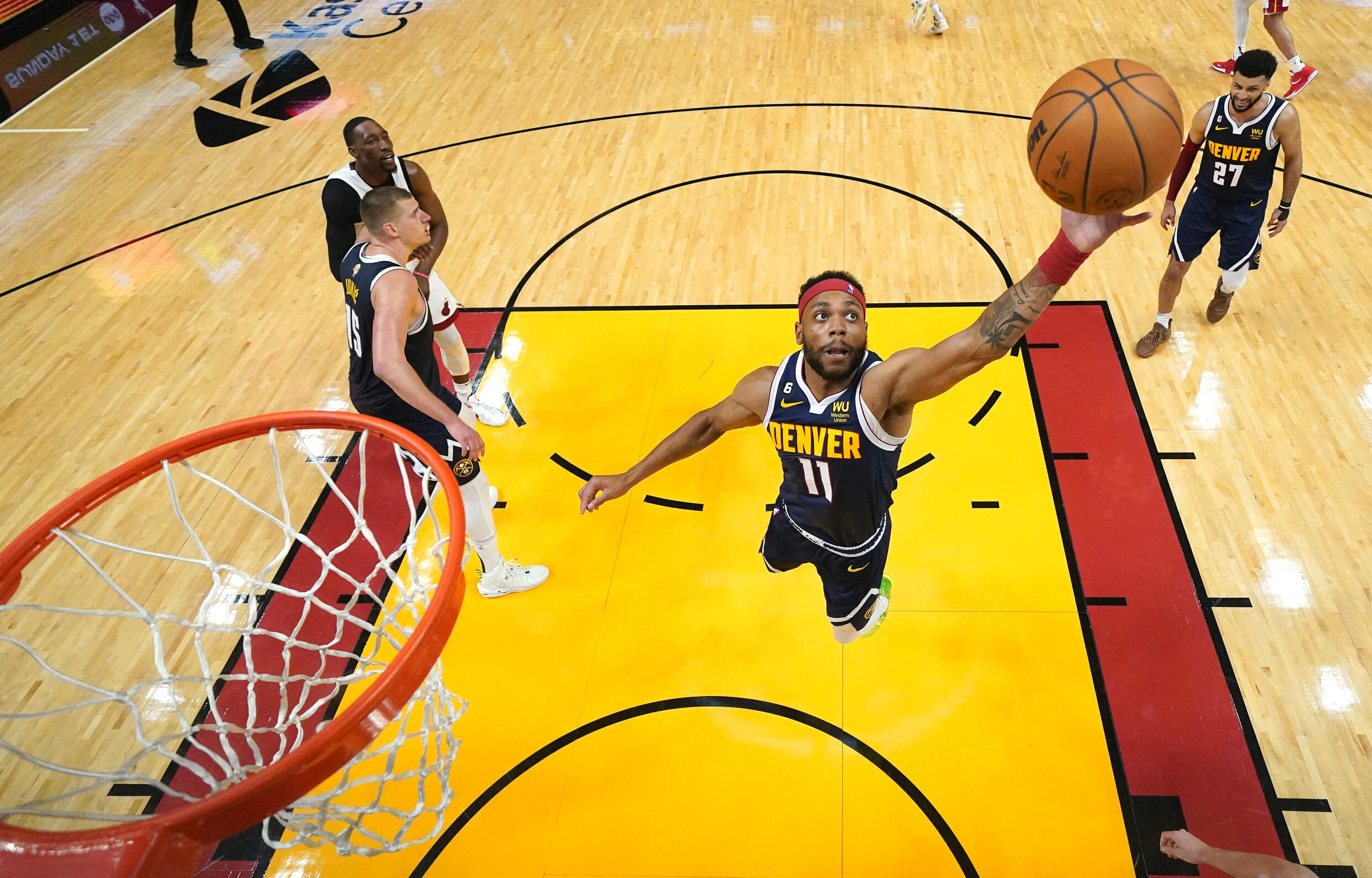 Nuggets move within one win of first NBA title