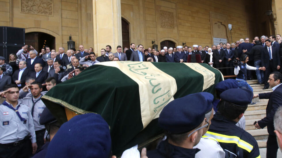 Beirut holds funeral for slain politician Mohamed Chatah