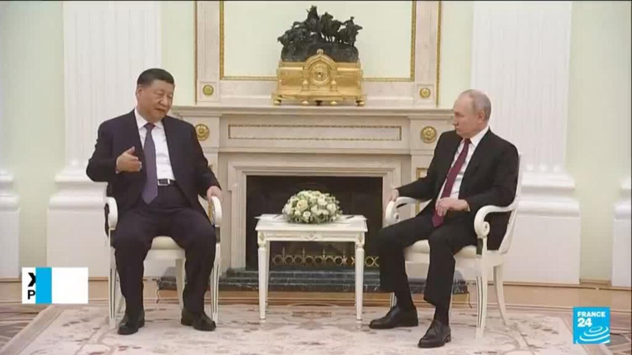 Xi Jinping à Moscou : le plan de paix pour l'Ukraine évoqué avec Poutine - France 24