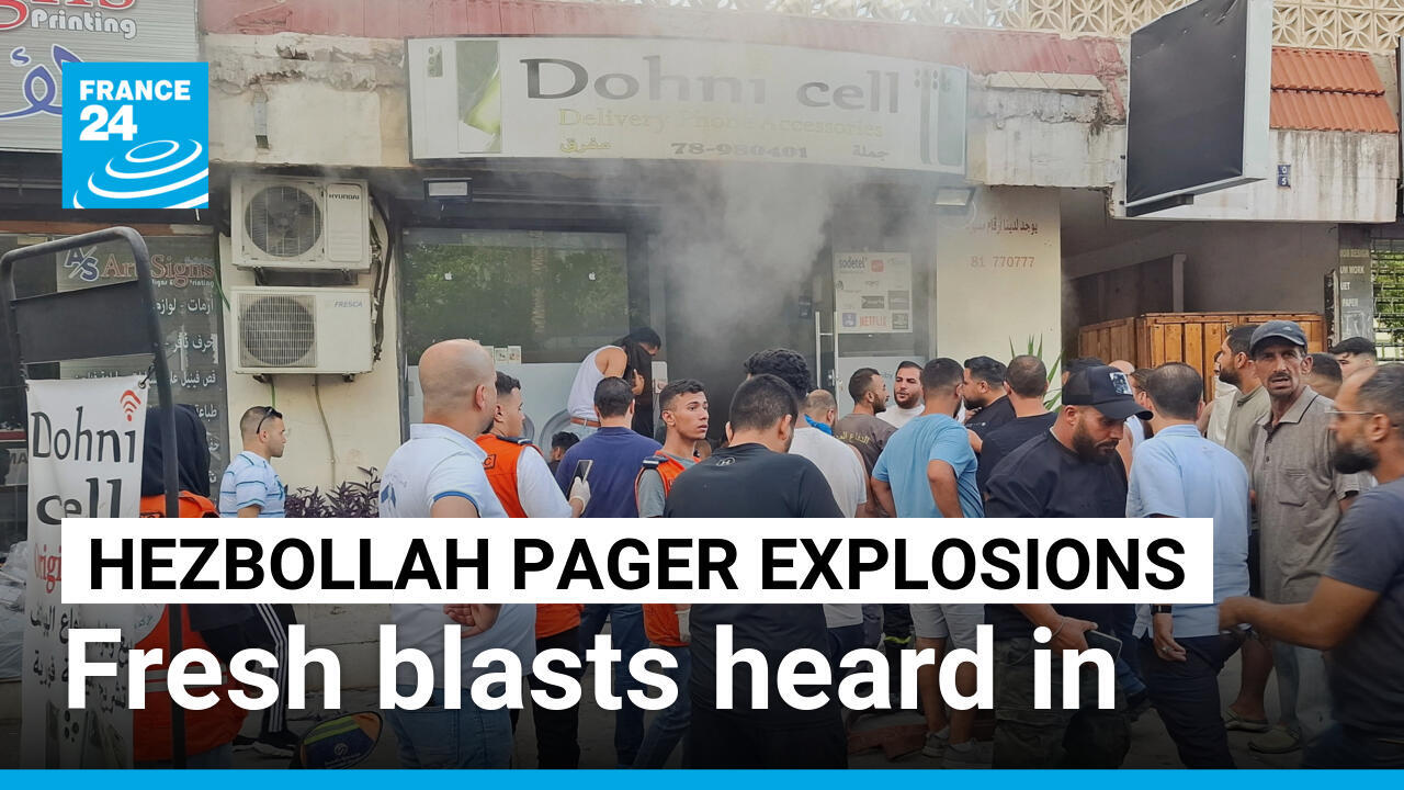 Fresh explosions heard in Lebanon as Hezbollah hand-held radios ...