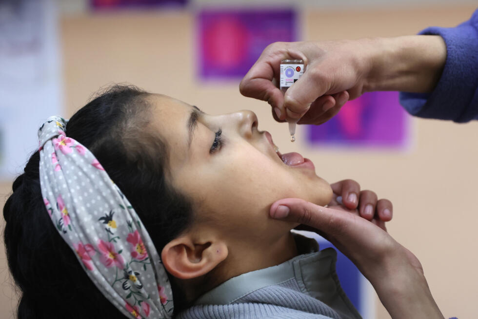 Gaza polio vaccination drive reached 600,000 children: WHO