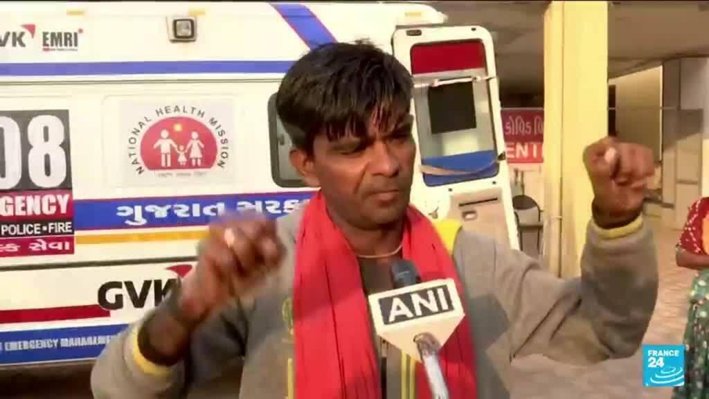 India bridge collapse death toll jumps to 134, criminal probe launched - France 24