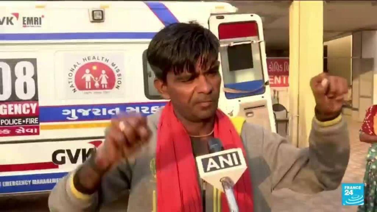 India bridge collapse death toll jumps to 134, criminal probe launched - France 24