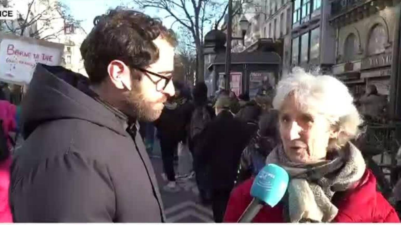 France : des manifestants en "colère" contre la réforme des retraites ...