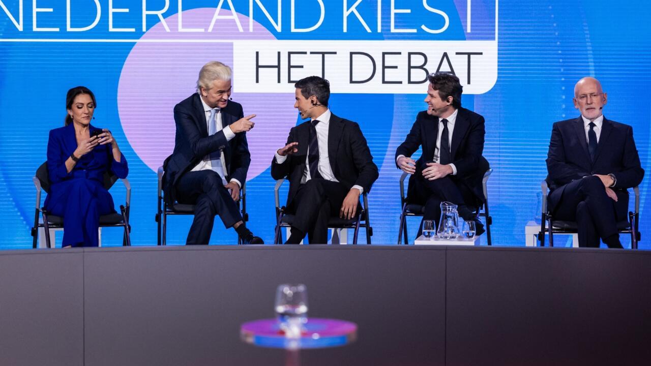 Dutch exit polls put centrist party D66 narrowly ahead of far right