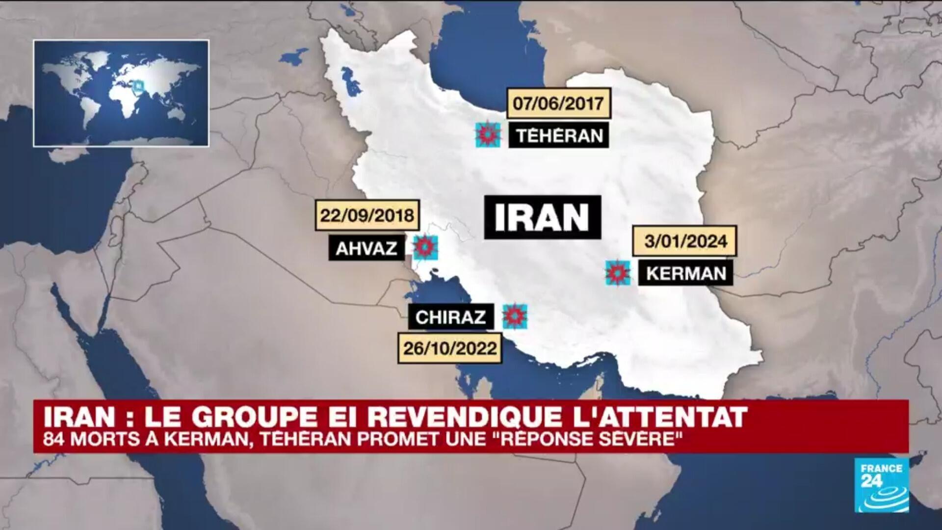 L'attentat à Kerman rappelle la "dette de sang entre le groupe État ...