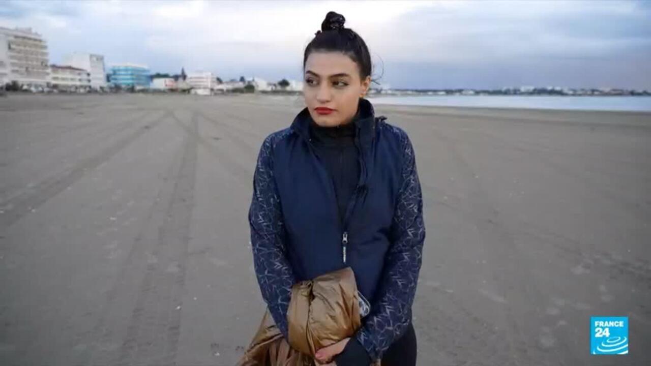 L'exil en France de la boxeuse iranienne, Sadaf Khadem - France 24