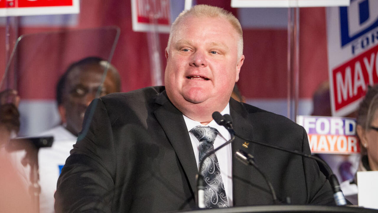 Controversial Toronto Mayor Rob Ford drops re-election bid