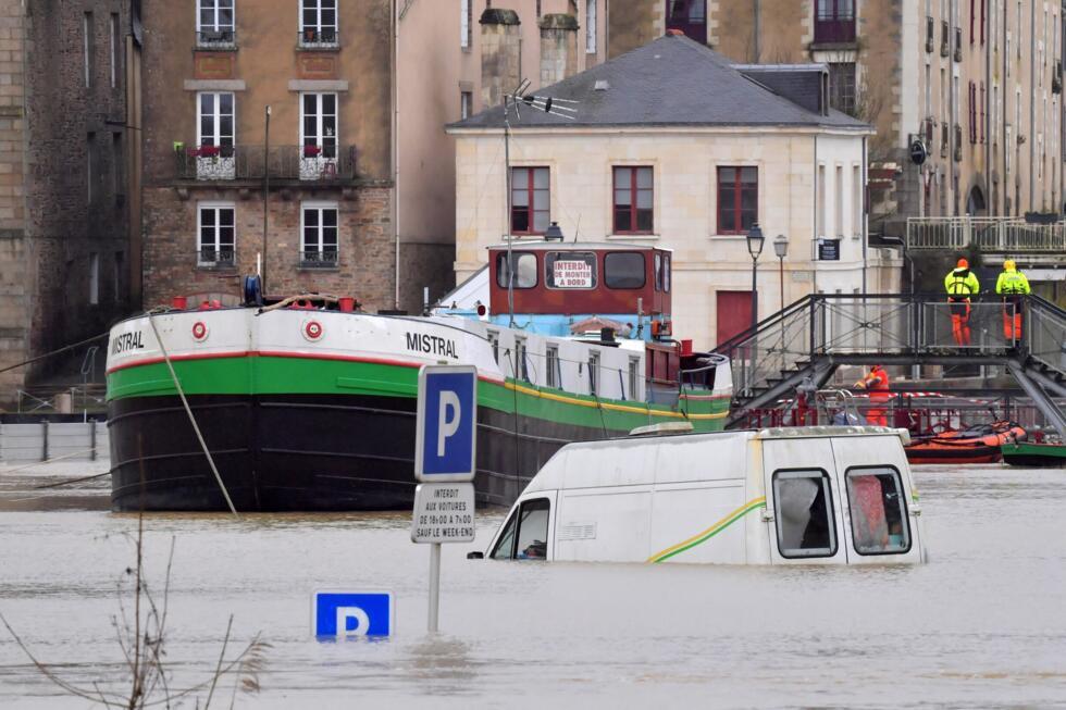 En images : inondations historiques à Redon, en Ille-et-Vilaine