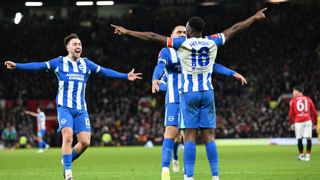 Troubled Man Utd crash out of FA Cup against Brighton